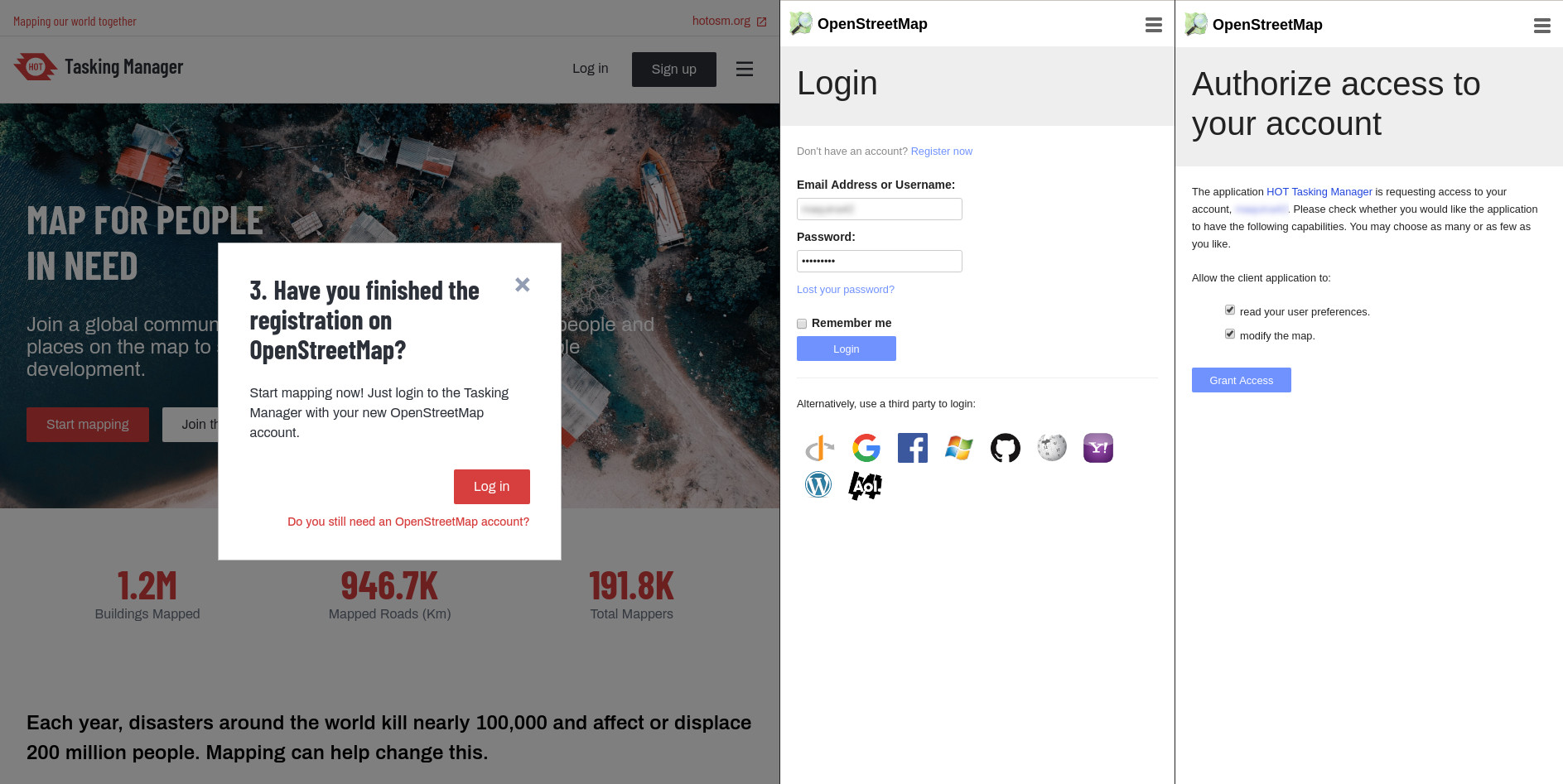 OSM US Tasking Manager